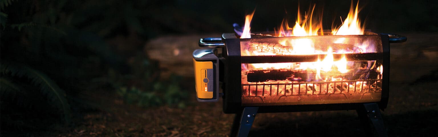 Cuisine nomade, BBQ et Brasero, Biolite FirePit + - CaptiVan